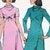1950s Simplicity 2559 Vintage Sewing Pattern Girls Empire Waist Dress ...