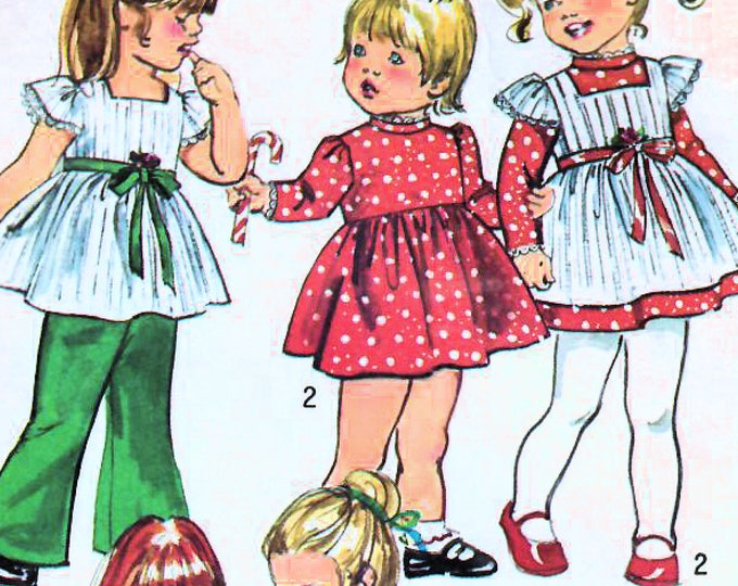 1940s Simplicity 1950 Vintage Sewing Pattern Infant Wardrobe, Baby ...