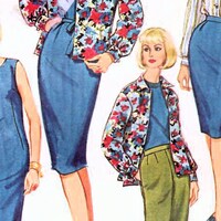 New Look 6608 Skirt Sewing Pattern: Size 6-16, Mini & Above Knee - Etsy