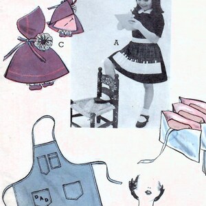 1950s Butterick 6763 UNCUT Vintage Craft Pattern Gifts for the Family ...