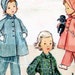 1950s Simplicity 4454 Vintage Sewing Pattern Girls Coat, Tailored Coat ...