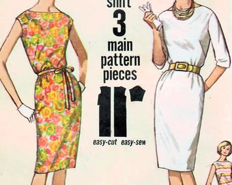 1960s Simplicity 4997 Vintage Sewing Pattern Misses Jiffy - Etsy
