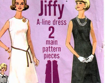 1960s Simplicity 5910 Vintage Sewing Pattern Misses A-line - Etsy