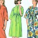 1970s Simplicity 6048 UNCUT Vintage Sewing Pattern Misses Jiffy Robe ...