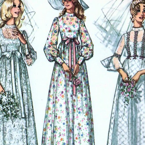 1970s Simplicity 6155 Vintage Sewing Pattern Misses Flared - Etsy