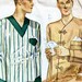1930s Simplicity 2289 Vintage Sewing Pattern Men's Long Pajamas Size 38 ...