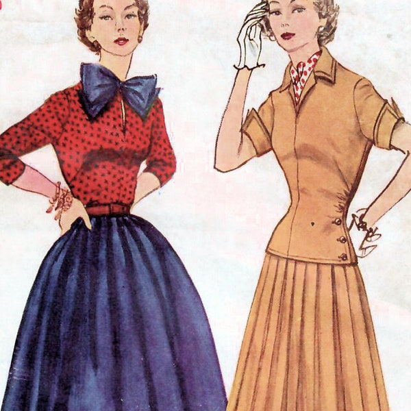 1950s Skirt Pattern - Etsy