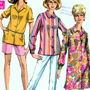 1960s Simplicity 7601 Vintage Sewing Pattern Misses Half-size ...