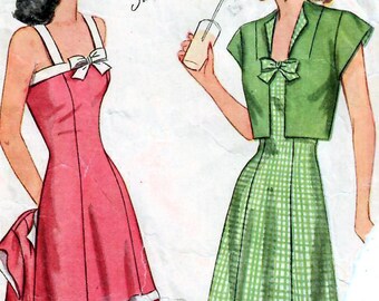 1940s Dress Pattern - Etsy