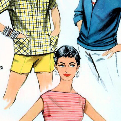 1950s Mccall's 4190 Vintage Sewing Pattern Blouse - Etsy