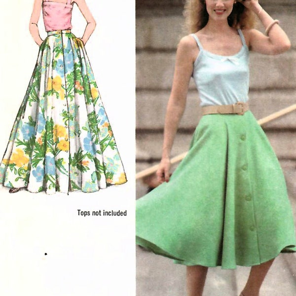 Circle Skirt Sewing Pattern - Etsy
