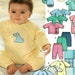 2000s Simplicity 9782 Vintage Sewing Pattern Infant Layette, Baby ...
