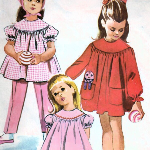 1960s Smock Top - Etsy