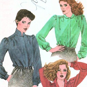 1980s Simplicity 9773 Vintage Sewing Pattern Misses Dressy - Etsy