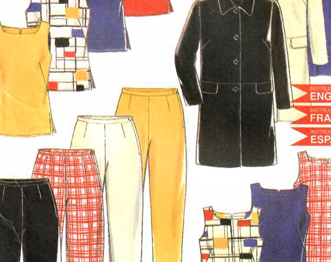 1990s Style 2707 UNCUT Vintage Sewing Pattern Misses Blouse, Fitted ...