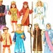 1990s Simplicity 8153 Vintage Craft Pattern Boys and Girls Nativity ...