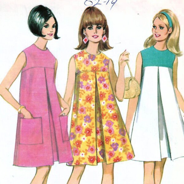 60s Mod Pattern - Etsy