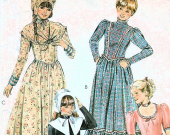 Girls Prairie Dress Pattern - Etsy