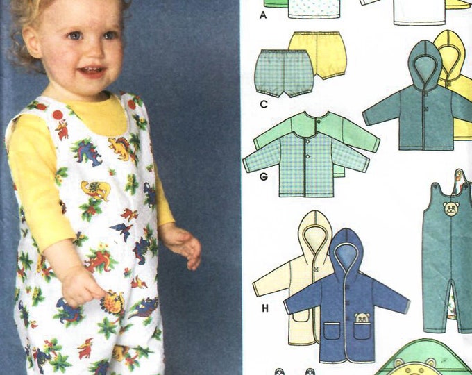 2000s Simplicity 9275 UNCUT Vintage Sewing Pattern Infant Layette, Baby ...