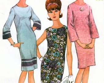 1960s Simplicity 4892 Vintage Sewing Pattern Misses' Wedding Dress Size ...