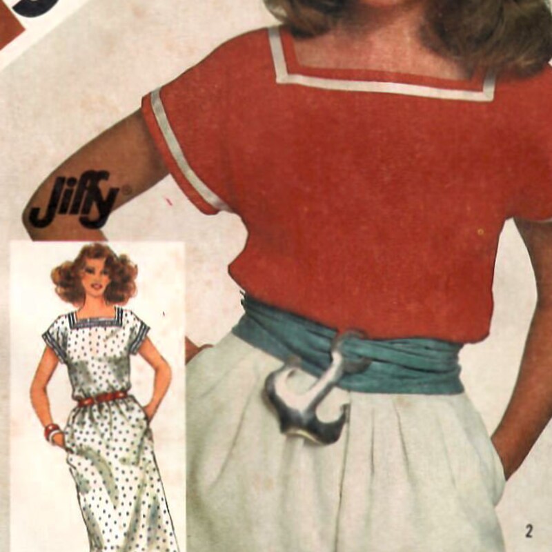 80s Sewing Pattern - Etsy