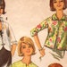 1970s Simplicity 8297 Vintage Sewing Pattern Misses Pullover - Etsy