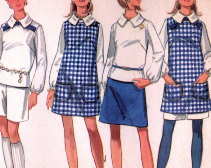 1960s Simplicity 7544 UNCUT Vintage Sewing Pattern Misses Cape, A-line ...