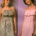 1970s Simplicity 8516 Vintage Sewing Pattern Misses Pullover Sundress ...