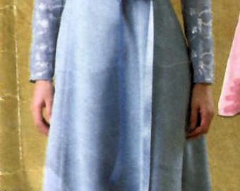 1990s Vogue 8696 Vintage Sewing Pattern Misses Princess Dress, Maxi ...