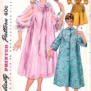 1950s Simplicity 4972 Vintage Sewing Pattern Misses Duster - Etsy