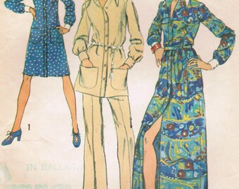 1960s Simplicity 4892 Vintage Sewing Pattern Misses' Wedding Dress Size ...