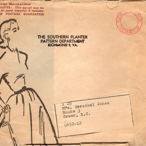 1950s Anne Adams 4652 Vintage Sewing Pattern Misses Two Piece - Etsy