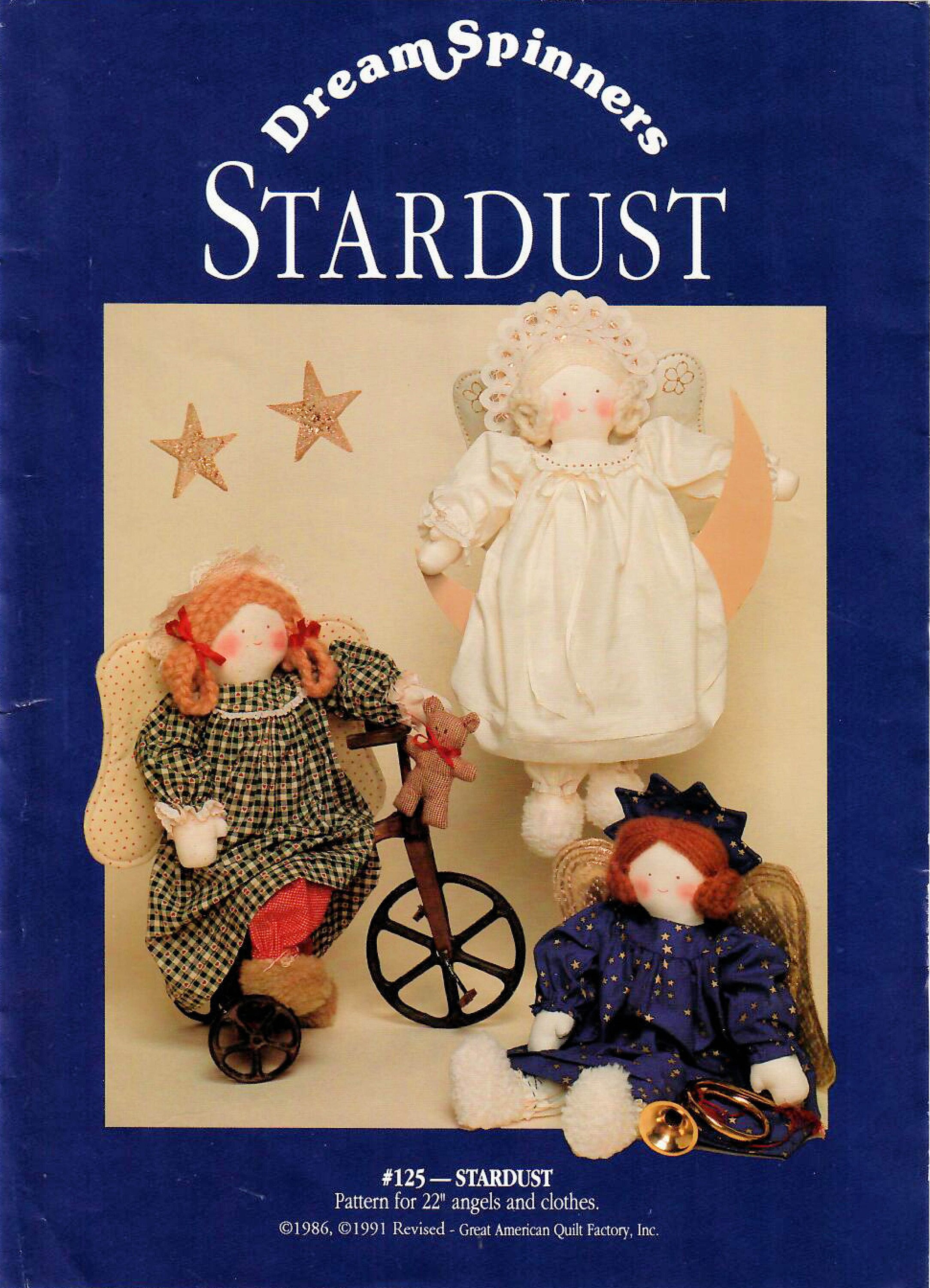 1990s Dream Spinners 125 Vintage Craft Pattern Stardust Angel Decor ...