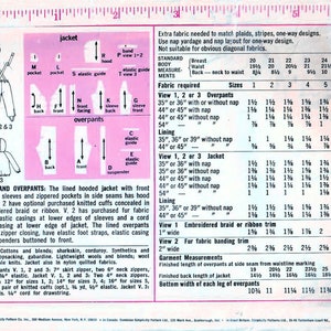 1960s Simplicity 8473 Vintage Sewing Pattern Child Snowpants, Hooded ...