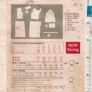 1960s Butterick 5265 Vintage Sewing Pattern Misses Mini Dress ...