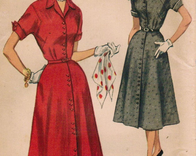1950s Simplicity 4960 UNCUT Vintage Sewing Pattern Misses' - Etsy