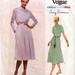 1970s Vogue 1817 Vintage Sewing Pattern Designer Jerry Silverman Misses ...