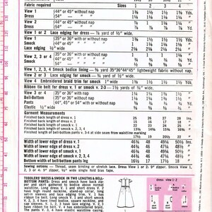 1970s Simplicity 5993 Vintage Sewing Pattern Toddler Full Skirt Dress ...