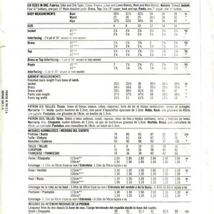 1990s New Look 6604 UNCUT Vintage Sewing Pattern Box Long Jacket or ...