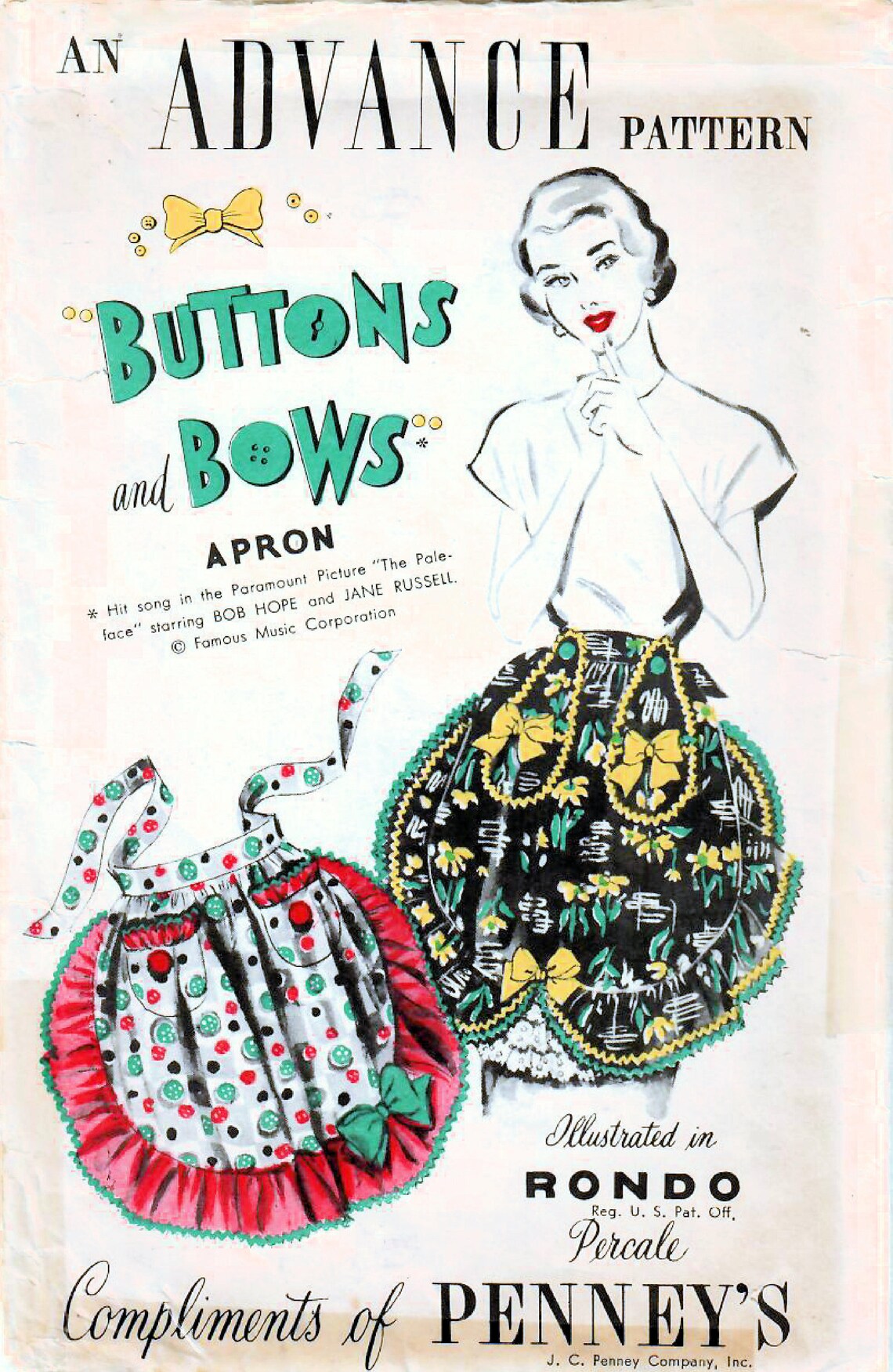 1940s Advance Complimentary Vintage Sewing Pattern Misses - Etsy