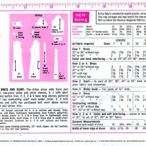 1960s Simplicity 8340 Vintage Sewing Pattern A-line Dress, A-line ...