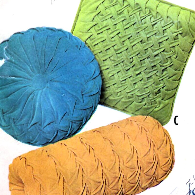 Smocked Pillow - Etsy