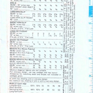 1970s Butterick 6948 Vintage Sewing Pattern Misses Lingerie, Full Slip ...