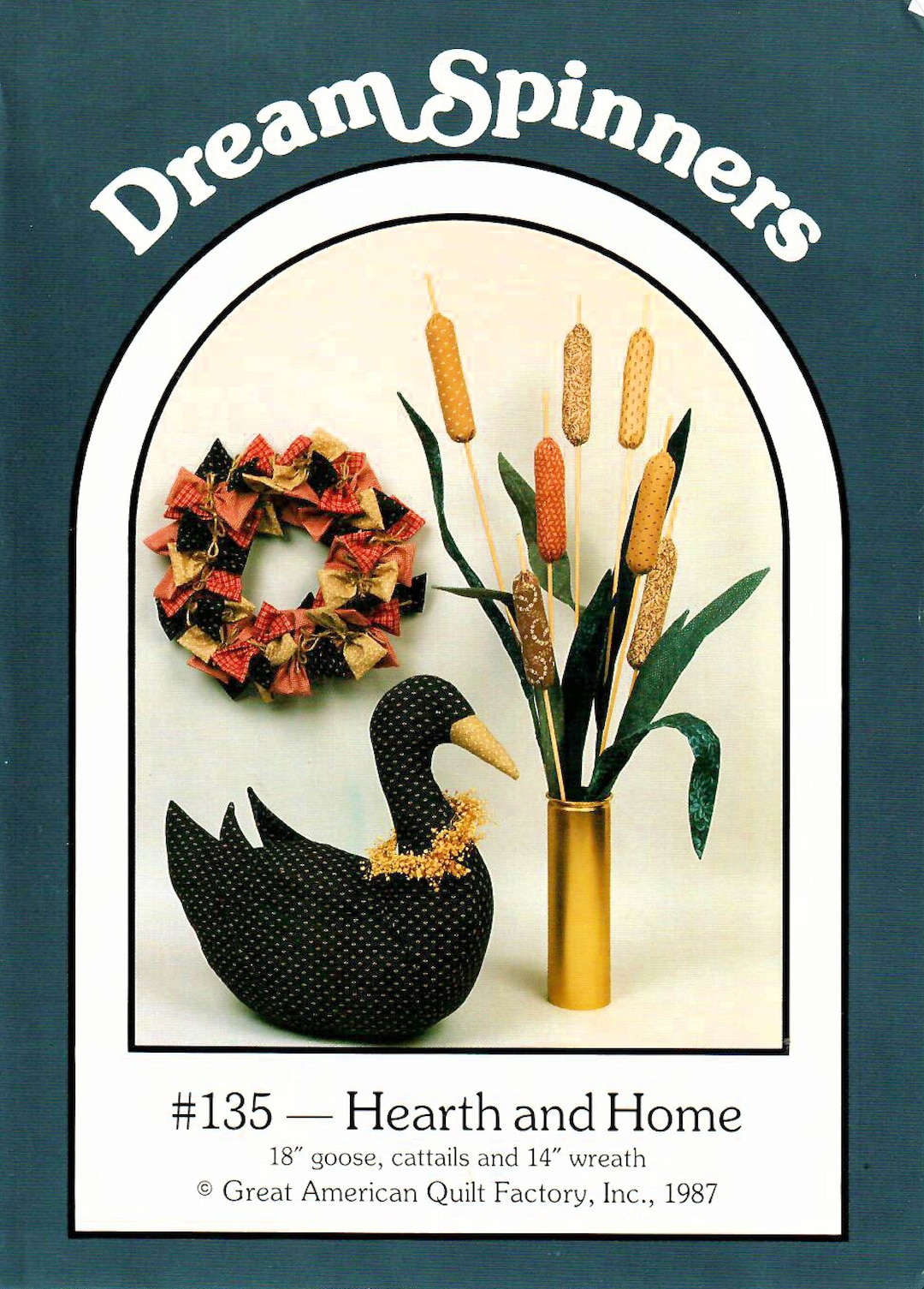 1980s Dream Spinners 135 UNCUT Vintage Craft Pattern Hearth and Home ...
