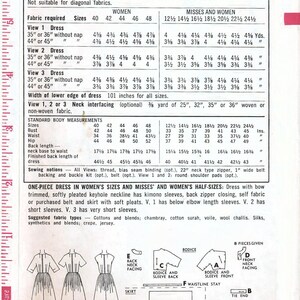 1960s Simplicity 5940 Vintage Sewing Pattern Half Size Dress - Etsy