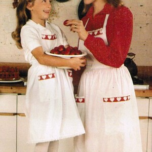 1980s Butterick 6276 UNCUT Vintage Sewing Pattern Mother Daughter Full ...