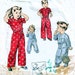 1940s Mccall 5238 Vintage Sewing Pattern Girls Bathrobe, Wrap Robe Size ...