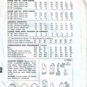 1960s Advance 9448 Vintage Sewing Pattern Maternity Top, Maternity ...
