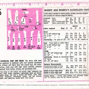 1970s Simplicity 8705 Vintage Sewing Pattern Misses A-line Dress ...