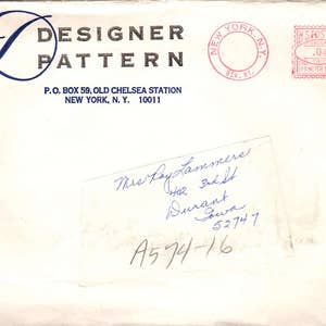 1970s Mail Order A574 Vintage Sewing Pattern Misses A-line Dress, One ...